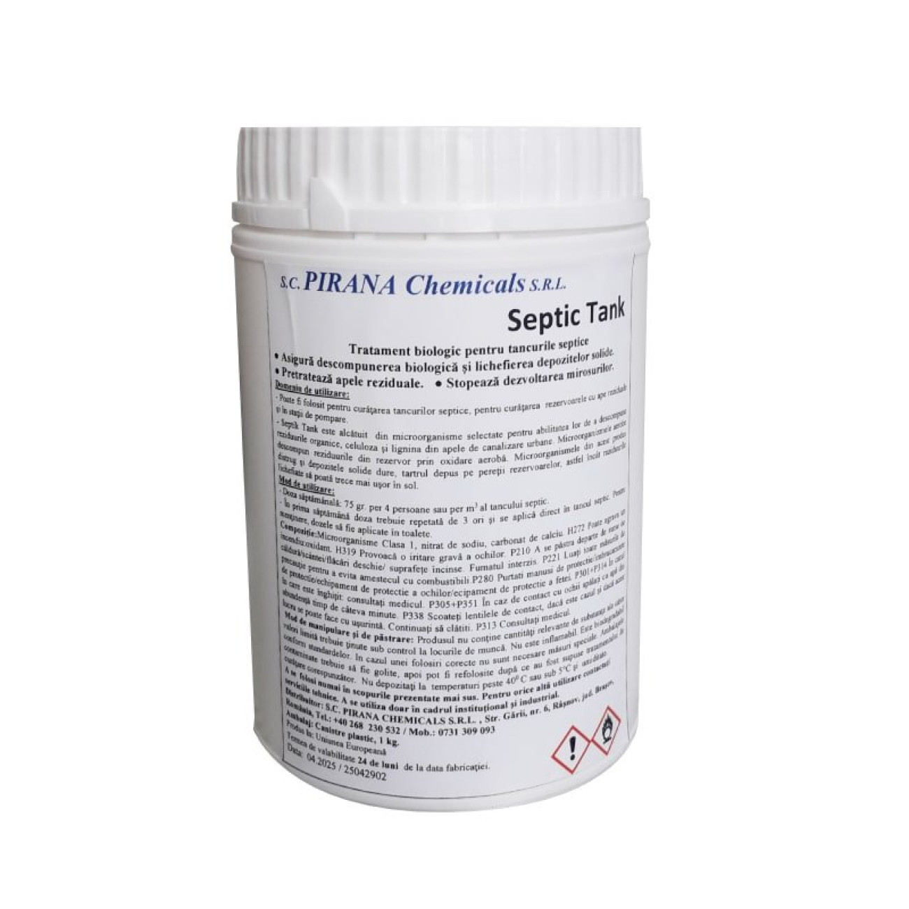 Tratament biologic pentru tancurile septice Septic Tank 1kg