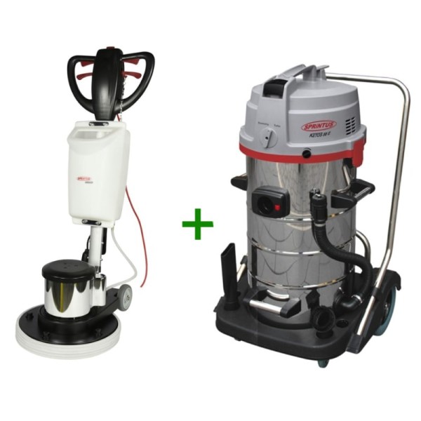 Monodisc Sprintus HERCULES + aspirator Sprintus Ketos N56/2 E