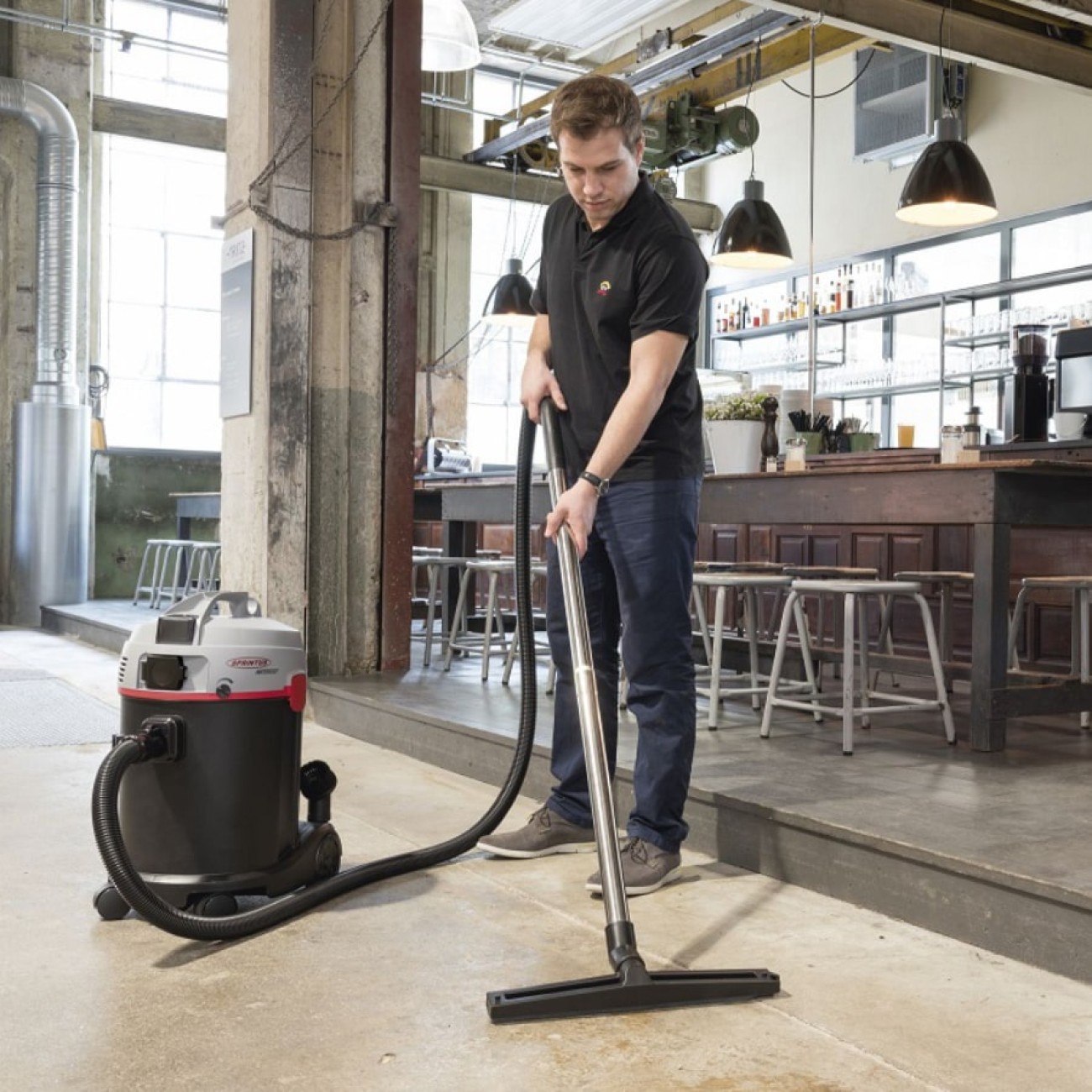 Monodisc Sprintus HERCULES+aspirator profesional Sprintus WATERKING