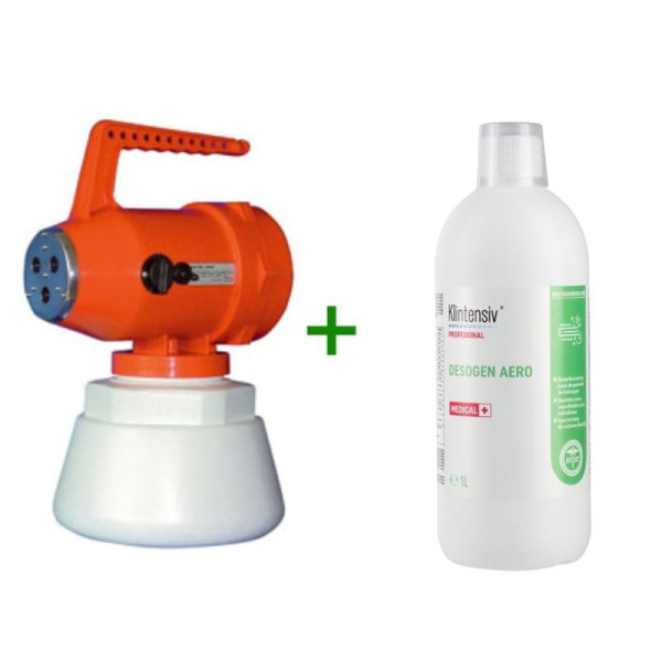 Nebulizator electric ULV + Dezinfectant suprafețe medicale