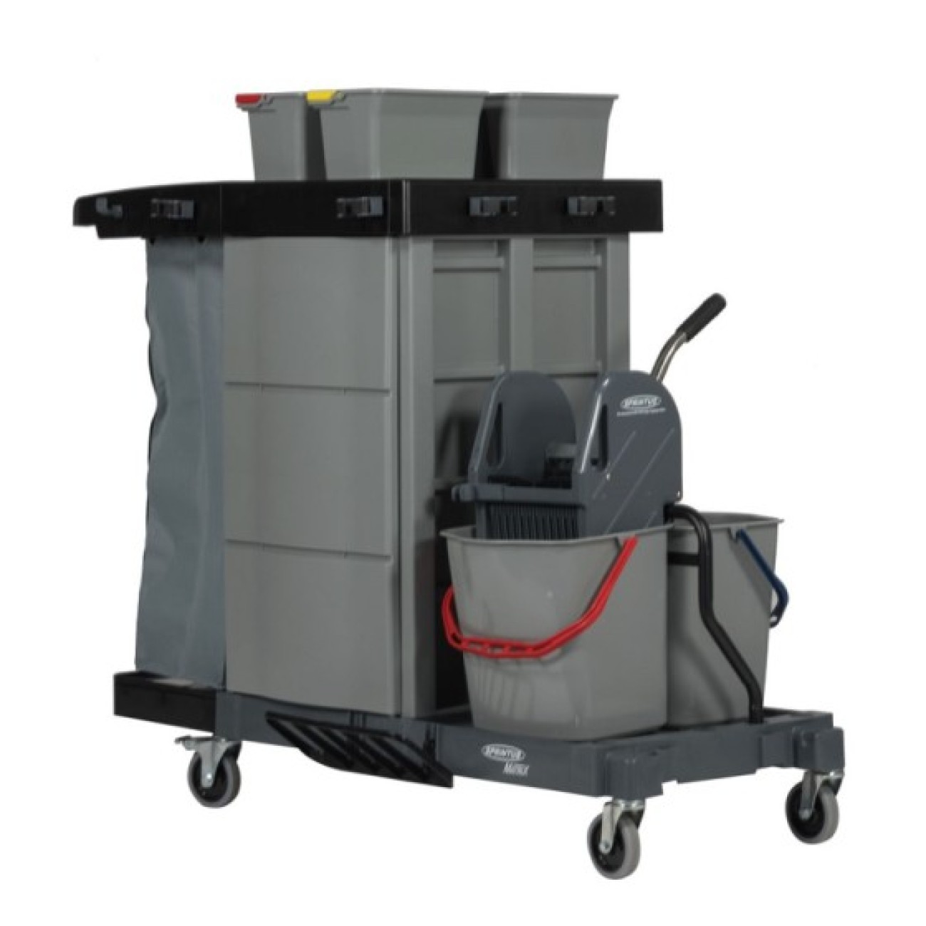 Cărucior profesional curățenie MATRIX Press